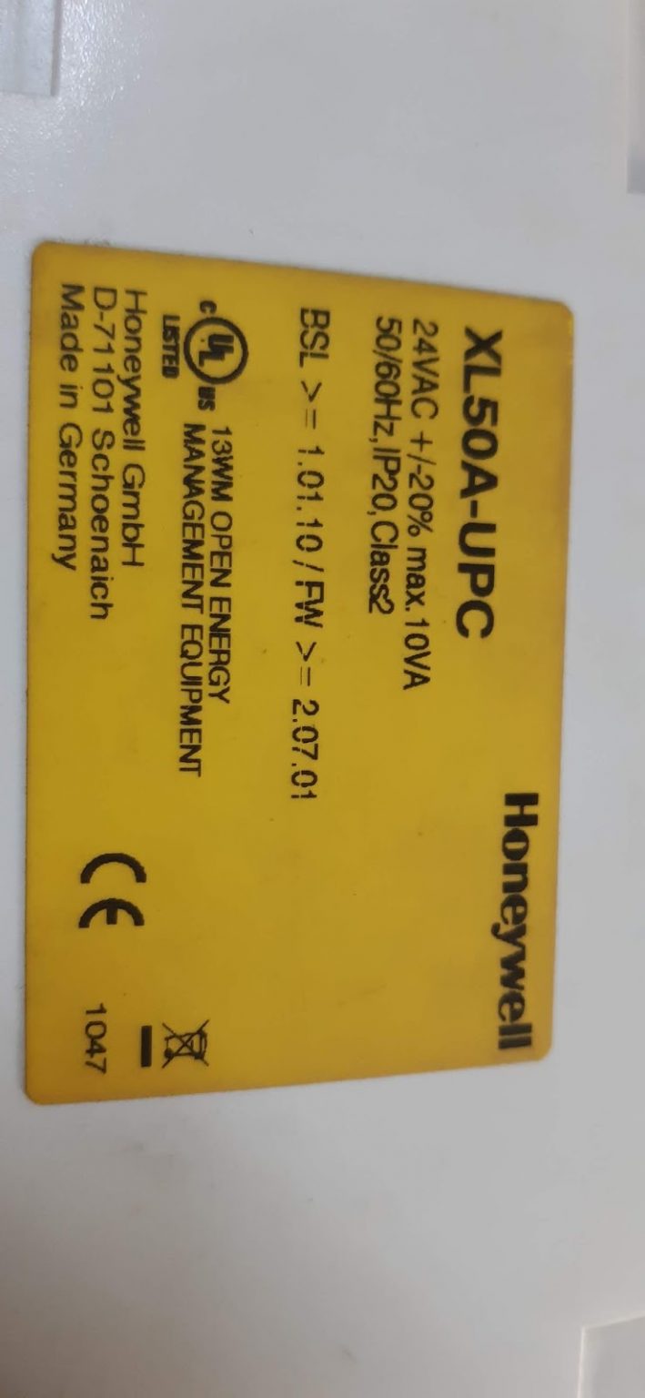 HONEYWELL XL50A-UPC CONTROLLER - Aeliya Marine