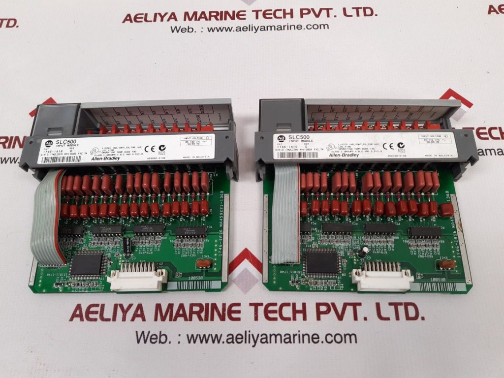ALLEN-BRADLEY 1746-IA16 INPUT MODULE SER: D - Aeliya Marine
