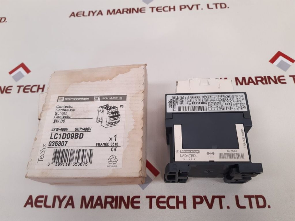 TELEMECANIQUE SCHNEIDER ELECTRIC SQUARE D LC1D09BD CONTACTOR - Aeliya ...