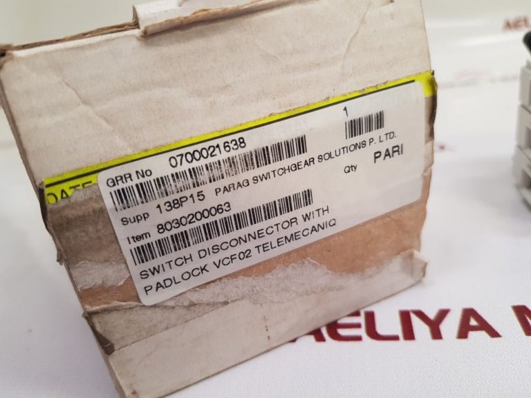 TELEMECANIQUE VCF02 EMERGENCY STOP SWITCH DISCONNECTOR WITH PADLOCK ...