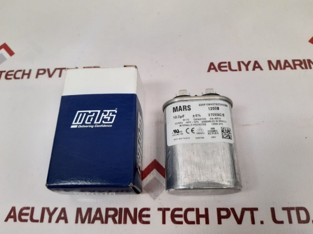 MARS 325P106H37A25A4XMS MOTOR RUN CAPACITOR - Aeliya Marine
