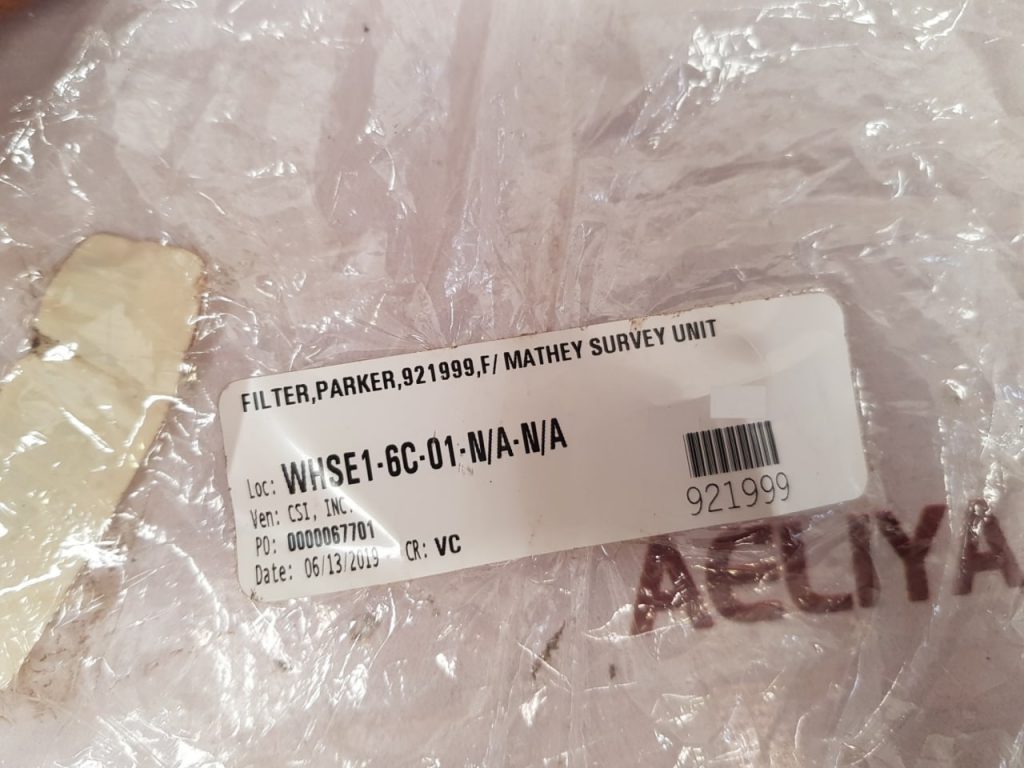 PARKER 921999 10C HYDRAULIC FILTER - Aeliya Marine