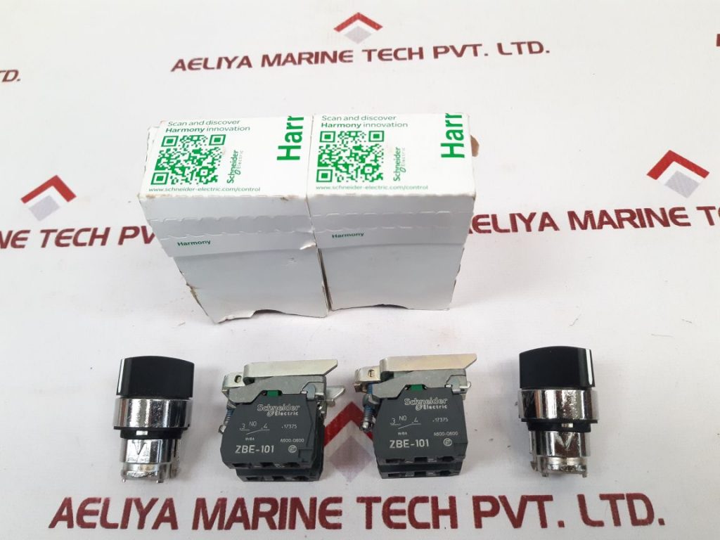 SCHNEIDER ELECTRIC CONTACT BLOCK ZBE-101 WITH ROTARY SWITCH - Aeliya Marine