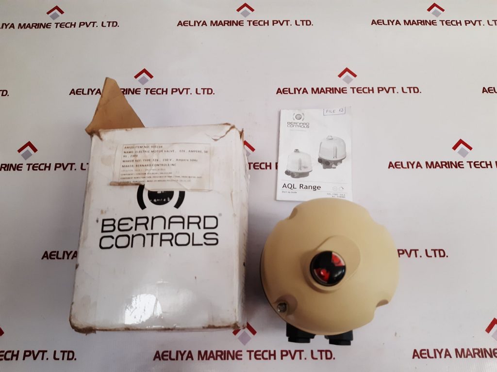 BERNARD CONTROLS AQ7L WEATHERPROOF QUARTER TURN ACTUATOR IP68 - Aeliya Marine