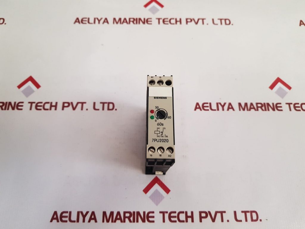 SIEMENS 7PU2020-2AN20 TIME RELAY - Aeliya Marine