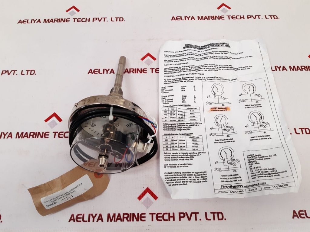ROTOTHERM THERMOMETER 0 TO 160 °C - Aeliya Marine