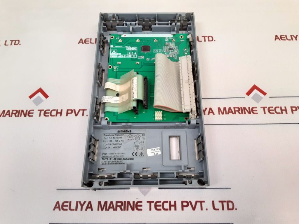 SIEMENS SIPROTEC 7UT61 TRANSFORMER PROTECTION - Aeliya Marine