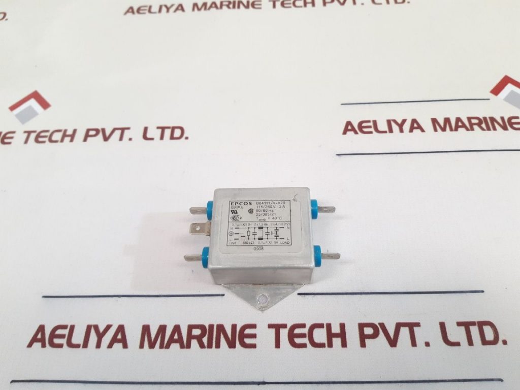EPCOS B84111-A-A20 FLANGE MOUNT RFI FILTER - Aeliya Marine