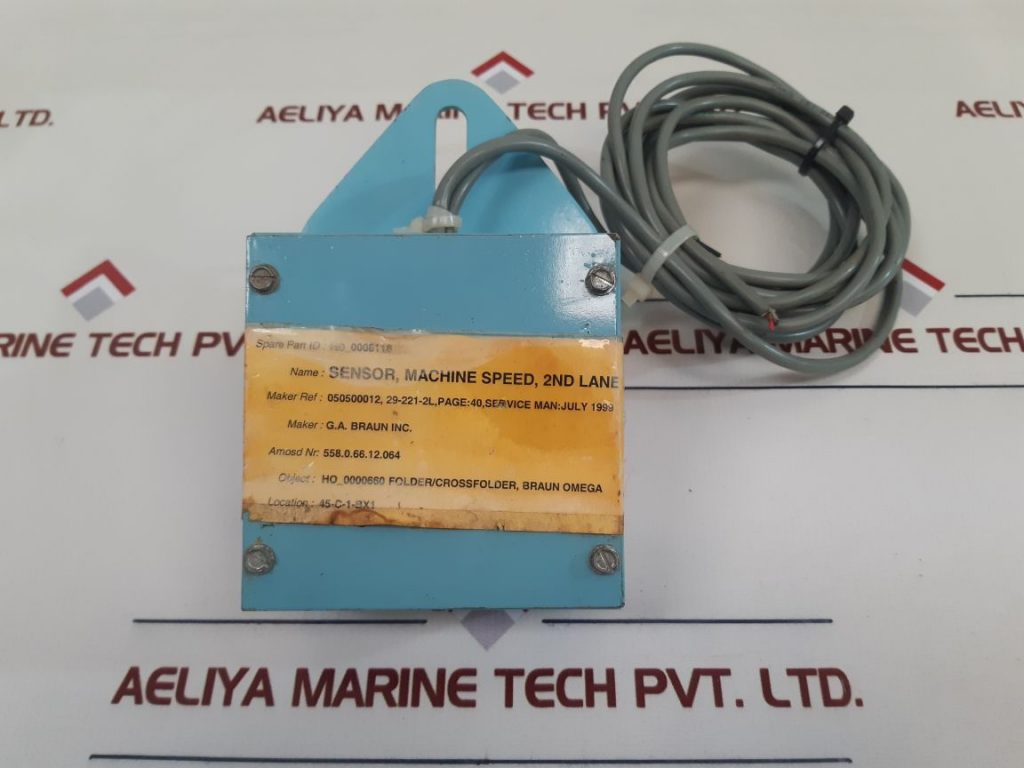 G.A. BRAUN 050500012 SENSOR - Aeliya Marine