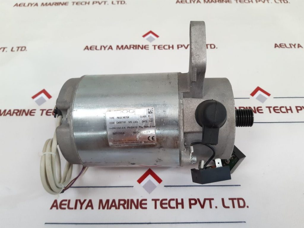 MOOG PM DC MOTOR C4007191 - Aeliya Marine