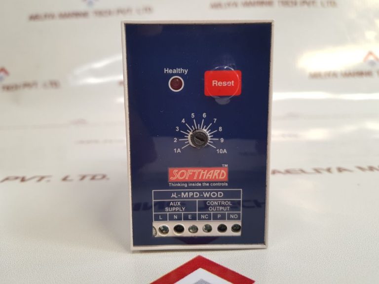 SOFTHARD MPD-WOD MOTOR PROTECTION UNIT - Aeliya Marine