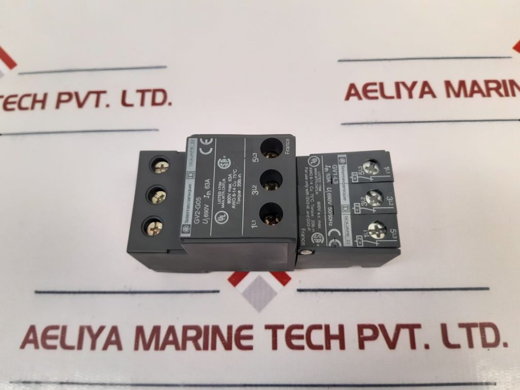 TELEMECANIQUE SQUARE D GV2-G05 TERMINAL BLOCK - Aeliya Marine