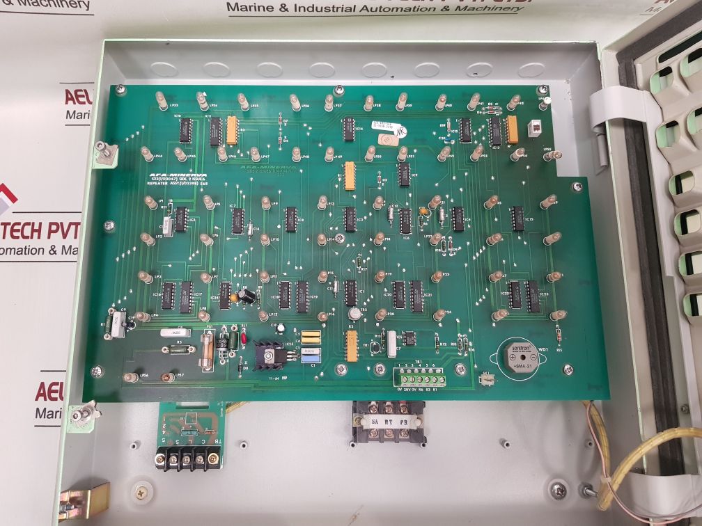 AFA-MINERVA SYSTEM T280 FIRE ALARM PANEL 523(1/03047) - Aeliya Marine