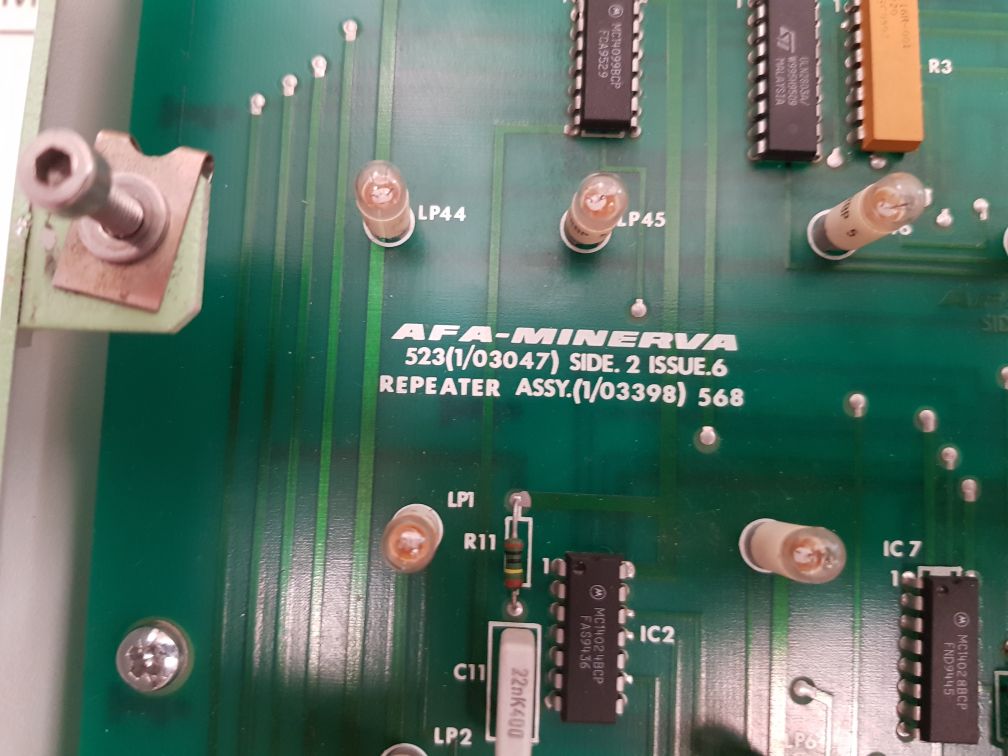 AFA-MINERVA SYSTEM T280 FIRE ALARM PANEL 523(1/03047) - Aeliya Marine