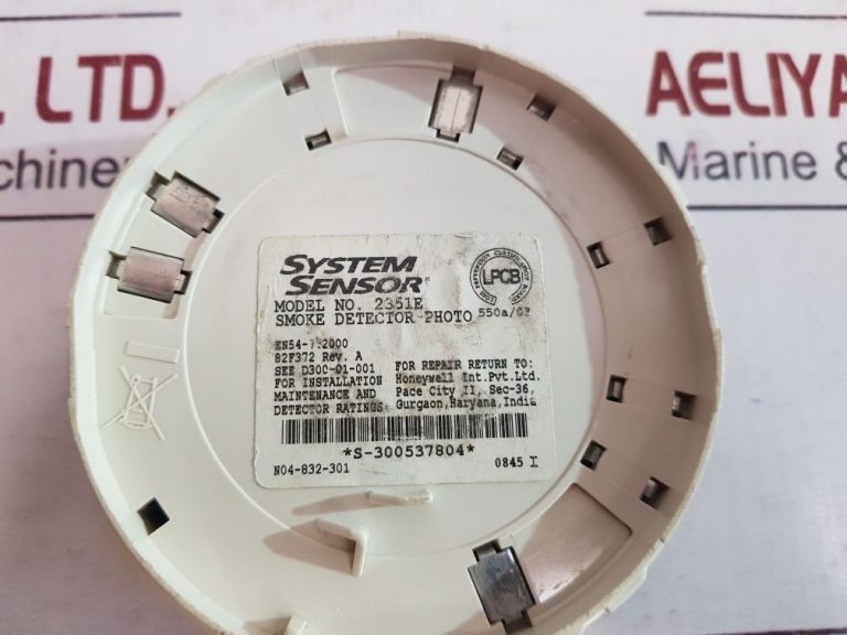 SYSTEM SENSOR 2351E SMOKE DETECTOR - Aeliya Marine