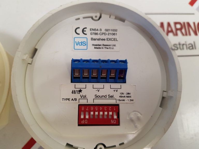 HOSIDEN BESSON 0786-CPD-21061 AUDIBLE WARNING DEVICE - Aeliya Marine