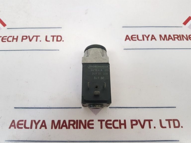 HYDRONORMA GU35-4-A SOLENOID VALVE - Aeliya Marine