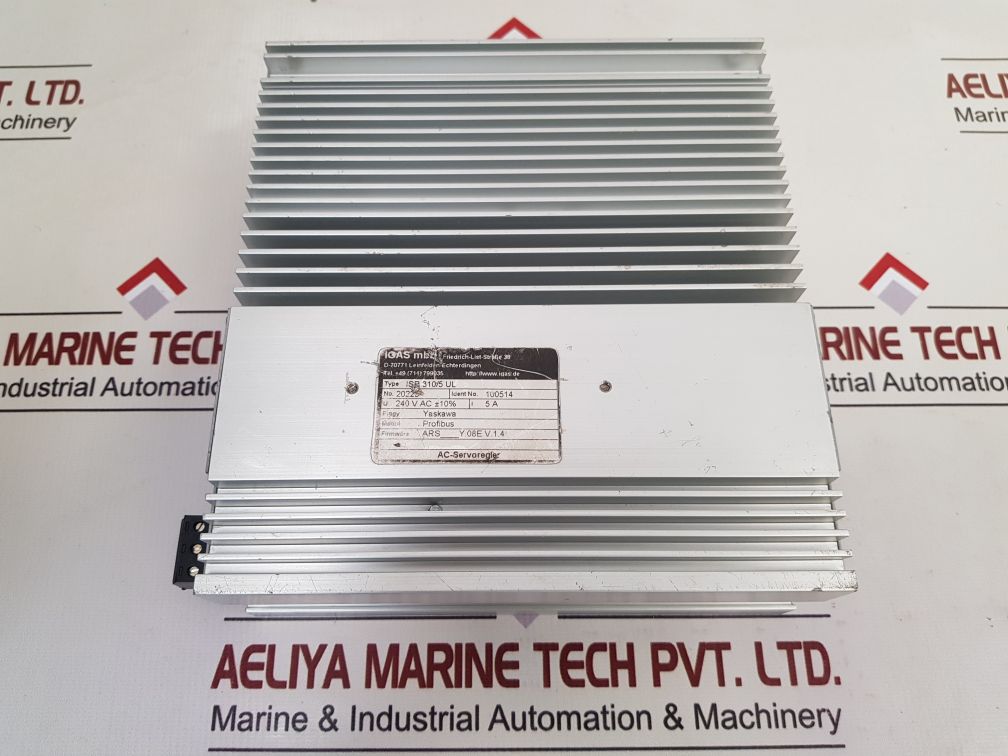 IGAS PROFIBUS ISR 310/5 UL AC SERVO CONTROLLER - Aeliya Marine IGAS PROFIBUS ISR 310/5 UL AC SERVO CONTROLLER - Aeliya Marine