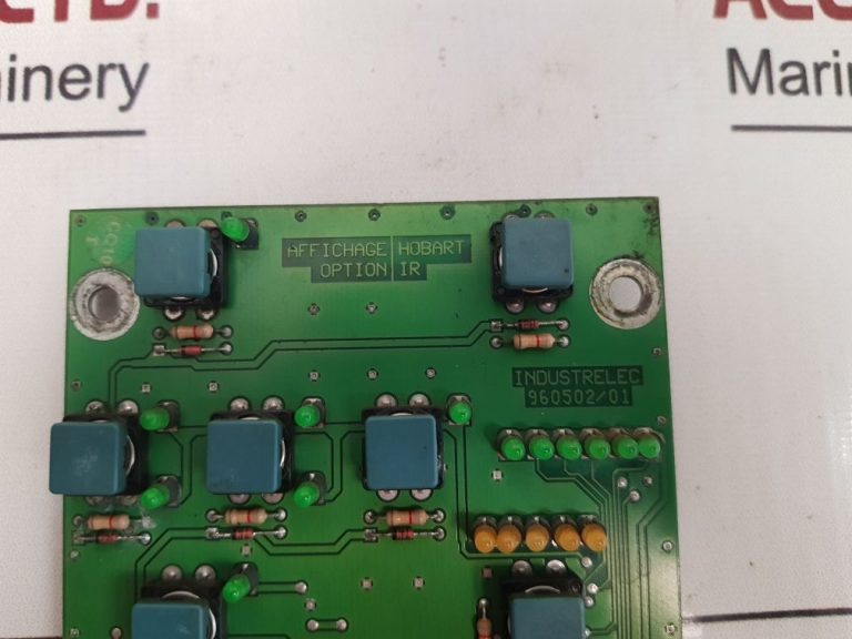 INDUSTRELEC 960502/01 CONTROL BOARD - Aeliya Marine