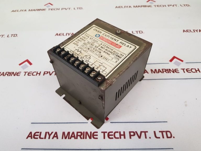 KT ELECTRIC KT-OCR..A OVER CURRENT RELAY - Aeliya Marine