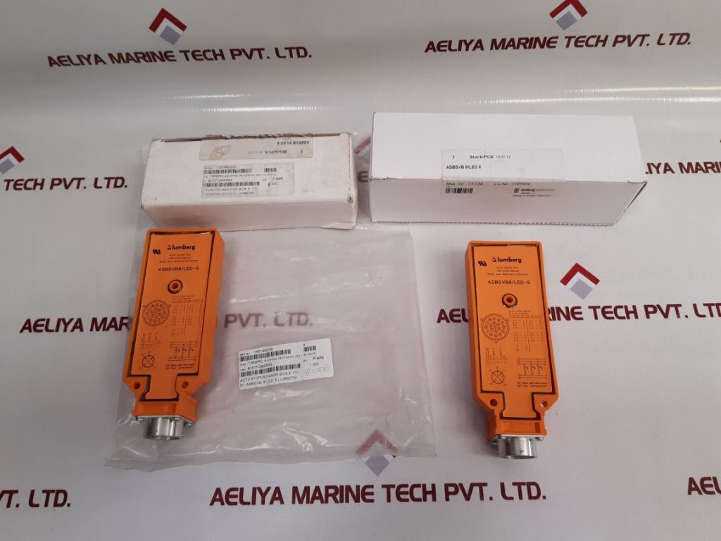 LUMBERG ASBSVB8/LED-5 ACTUATOR SENSOR BOX – Aeliya Marine Tech