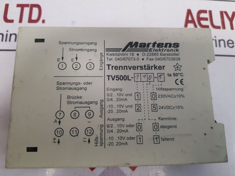 MARTENS ELEKTRONIK TV500L ISOLATING AMPLIFIER - Aeliya Marine