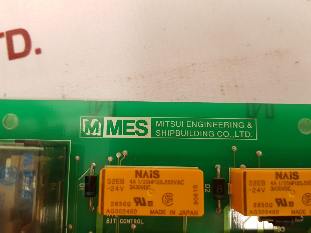 MES MAS-RY-011 PCB CARD - Aeliya Marine