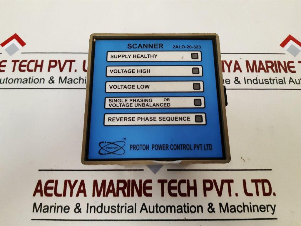 PROTON POWER CONTROL 2ALO-20-323 SCANNER MONITOR – Aeliya Marine Tech