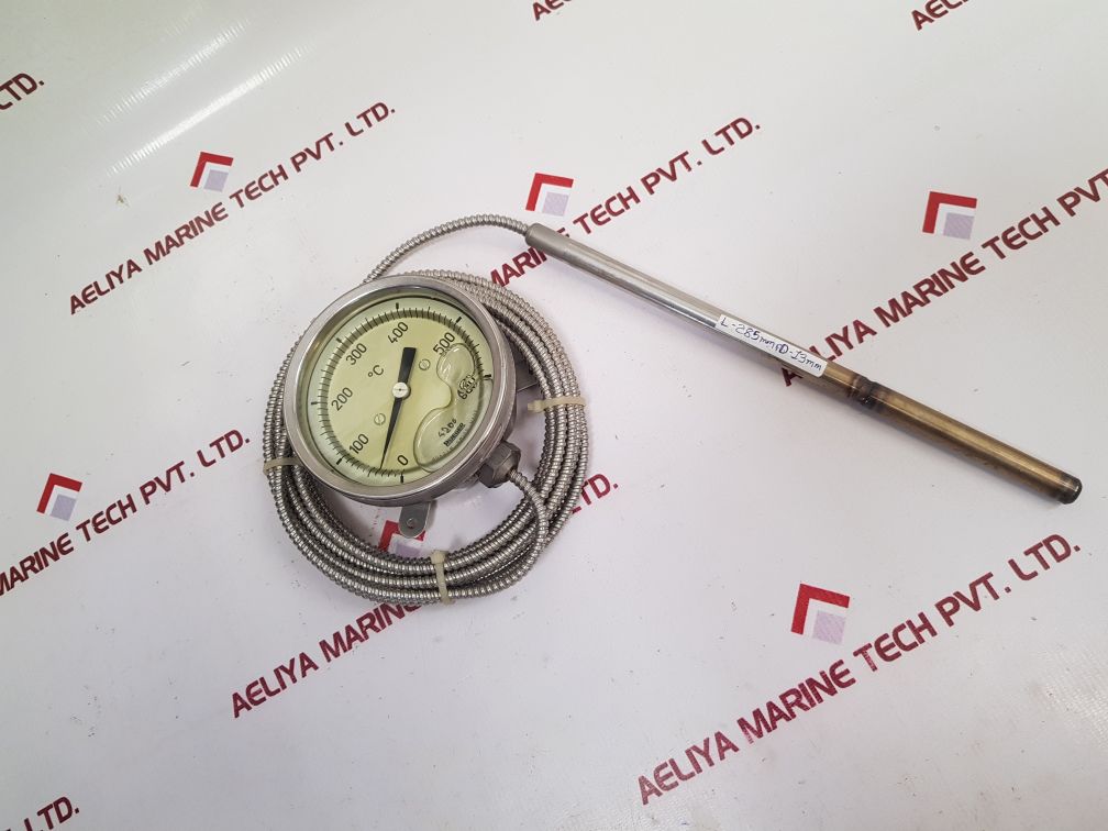 RUEGER 0 TO 600 °C THERMOMETER - Aeliya Marine