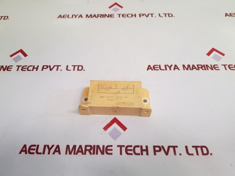 SEMIKRON ZNO-VARISTOR SKVC 221 THYRISTOR/DIODE MODULE - Aeliya Marine