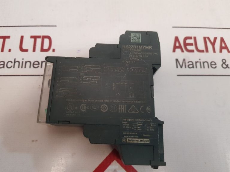 TELEMECANIQUE SCHNEIDER ELECTRIC RE22R1MYMR MULTIFUNCTION TIMER ...