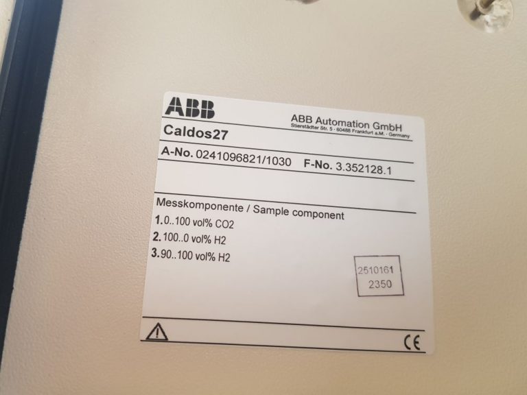 ABB AO2040 ADVANCE OPTIMA CONTINUOUS GAS ANALYZER - Aeliya Marine