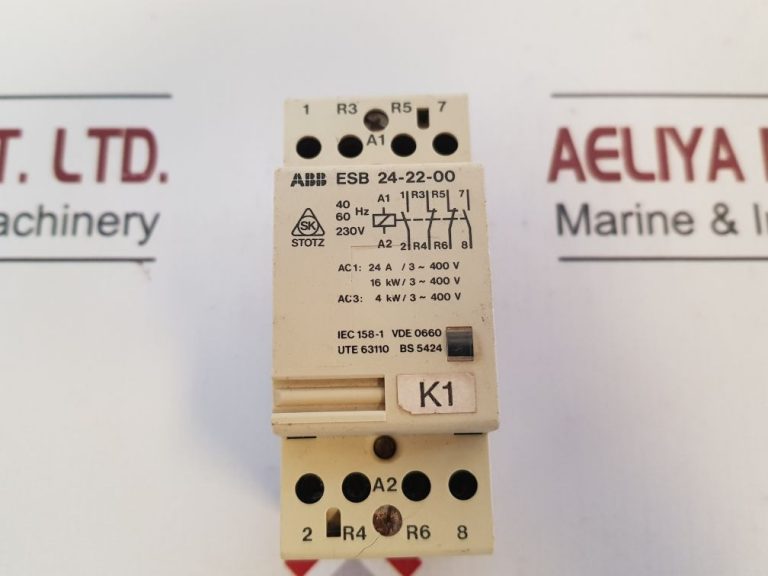 ABB ESB 24-22-00 DC INSTALLATION CONTACTOR - Aeliya Marine