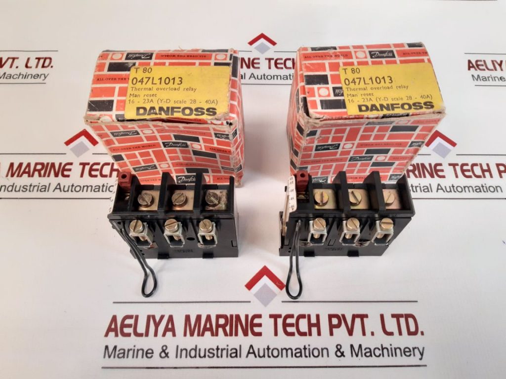 DANFOSS T80 THERMAL OVERLOAD RELAY 047L1013 - Aeliya Marine