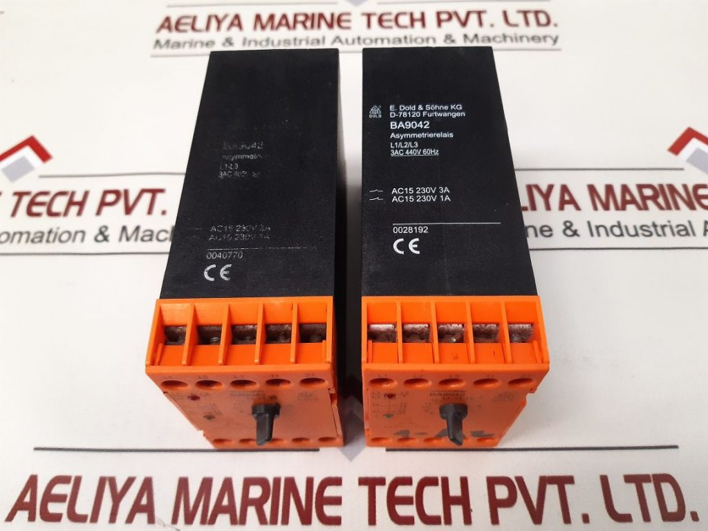 EDS DOLD VARIMETER BA9042 ASYMMETRY RELAY - Aeliya Marine