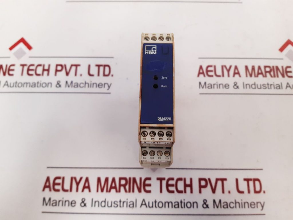 HBM RM4220 AMPLIFIER 16….32V DC – Aeliya Marine Tech