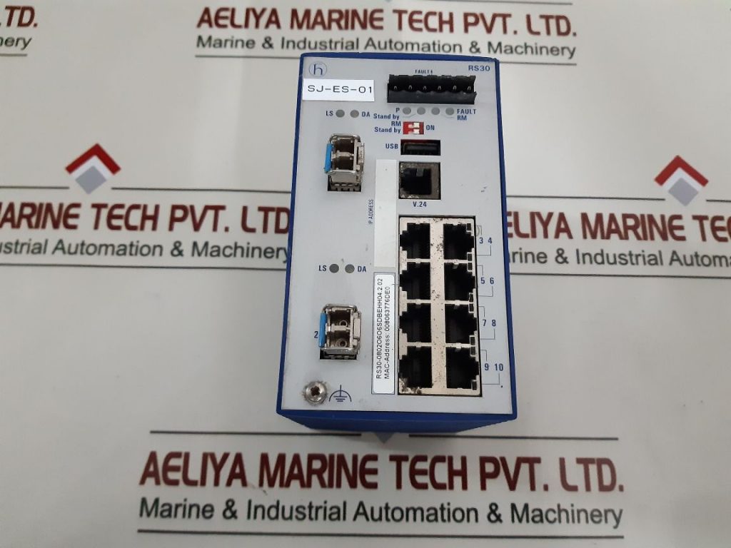 HIRSCHMANN RS30 RAIL SWITCH 0802O6O6SDBEHH04.2.02 - Aeliya Marine