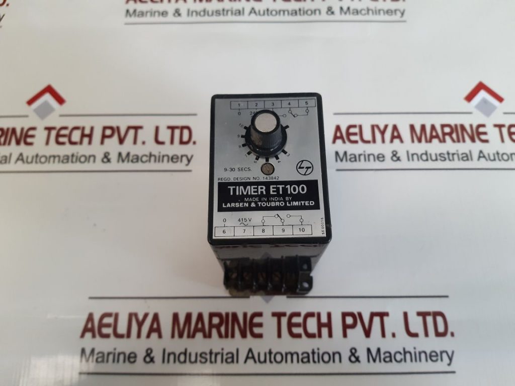 LARSEN & TOUBRO ET100 TIMER 9-30 SECS - Aeliya Marine