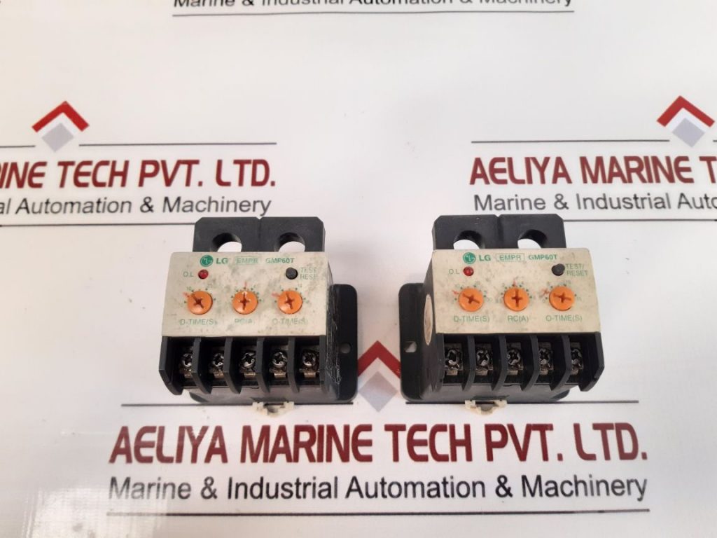 LG GMP60T ELECTRONIC MOTOR PROTECTION RELAY - Aeliya Marine