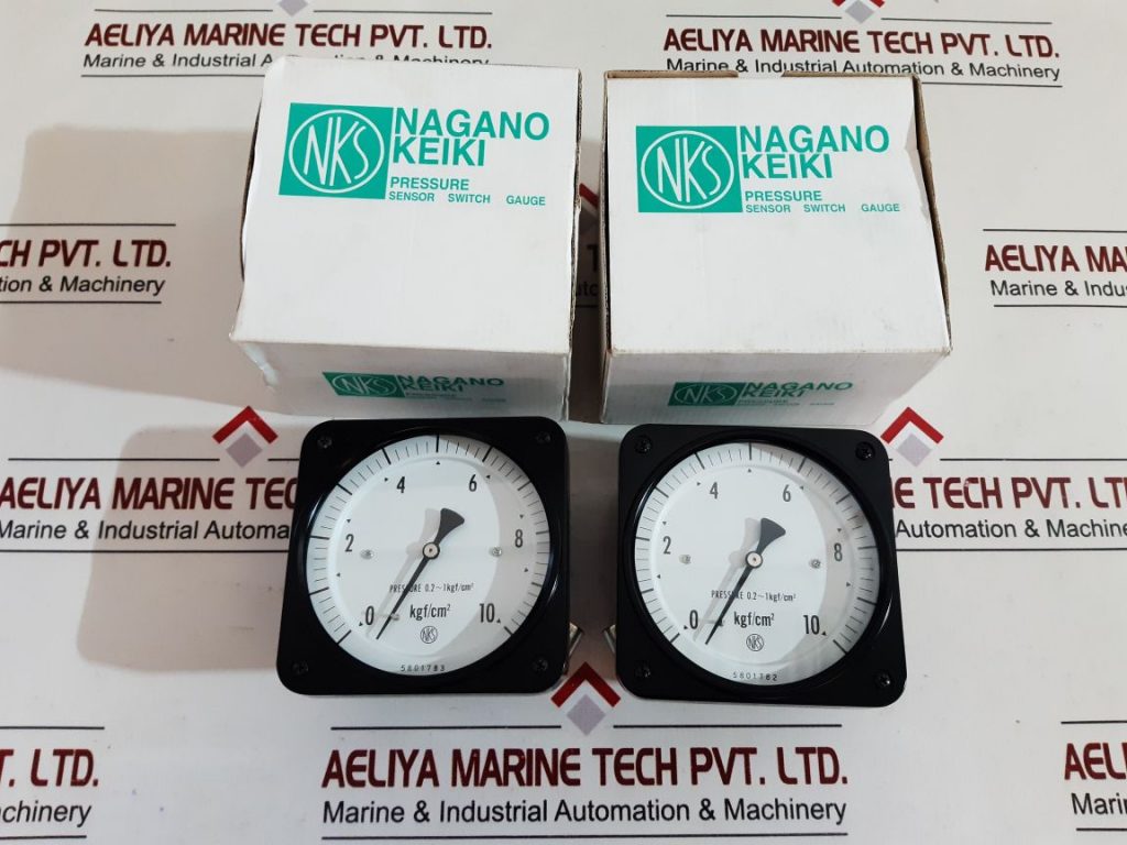 NAGANO KEIKI GR19-151 PRESSURE SENSOR SWITCH GAUGE 0-10 KGF/CM2 - Aeliya Marine