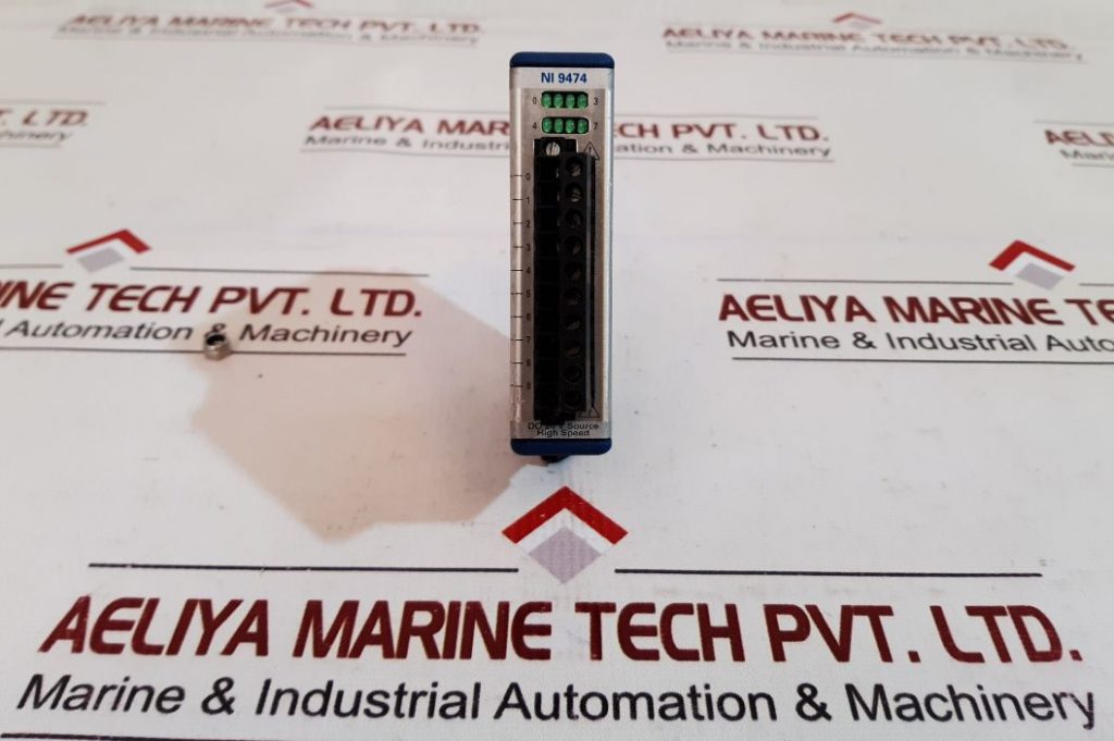 NATIONAL INSTRUMENTS NI 9474 8-CH 24 V HIGH-SPEED SOURCING DIGITAL ...