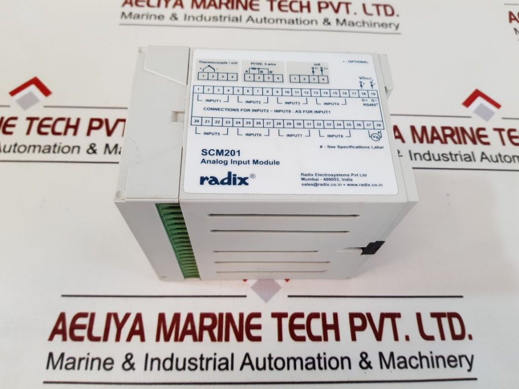RADIX SCM201 ANALOG INPUT MODULE - Aeliya Marine