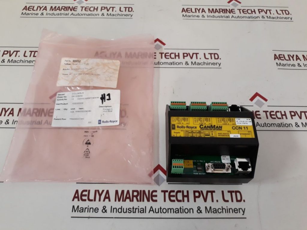 ROLLS-ROYCE CANMAN CCN 11 CONTROLLER NETWORK - Aeliya Marine