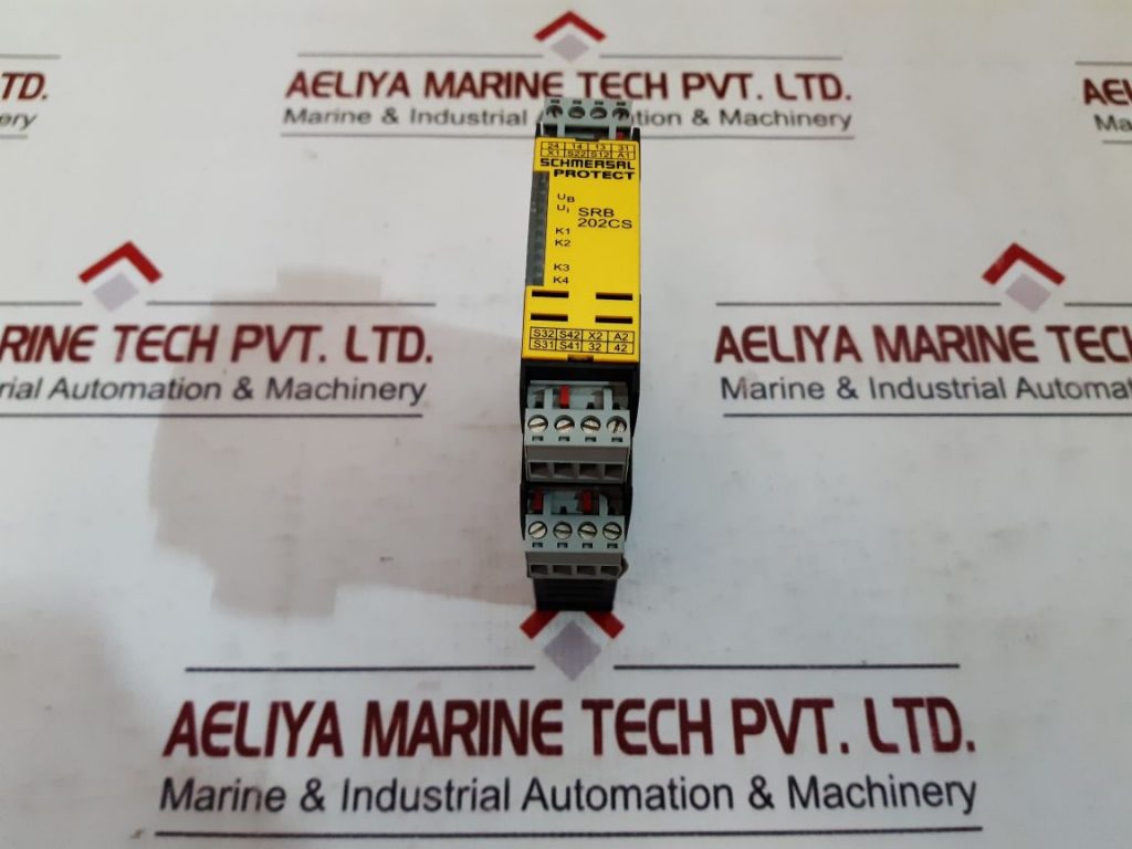 SCHMERSAL SRB 202CS-24V SAFETY RELAY - Aeliya Marine