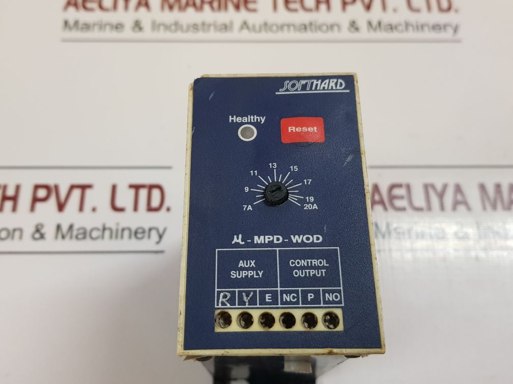 SOFTHARD µ-MPD-WOD MOTOR PROTECTION UNIT - Aeliya Marine