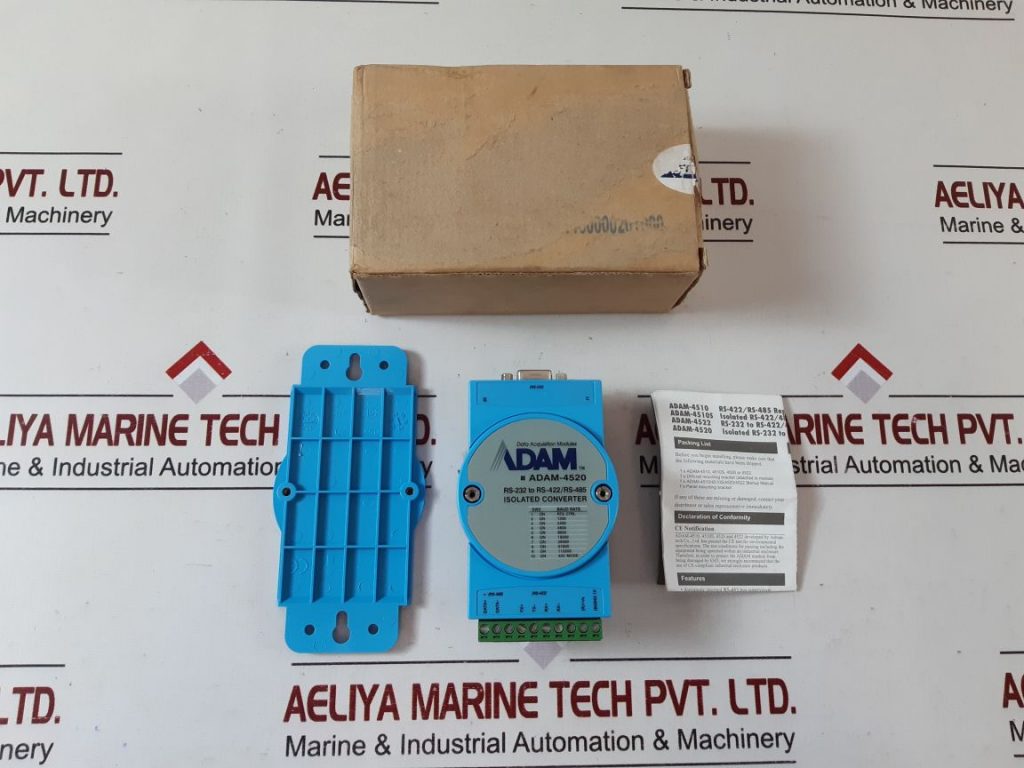 ADVANTECH ADAM-4520 ISOLATED CONVERTER RS-232 TO RS-422/RS-485 - Aeliya Marine
