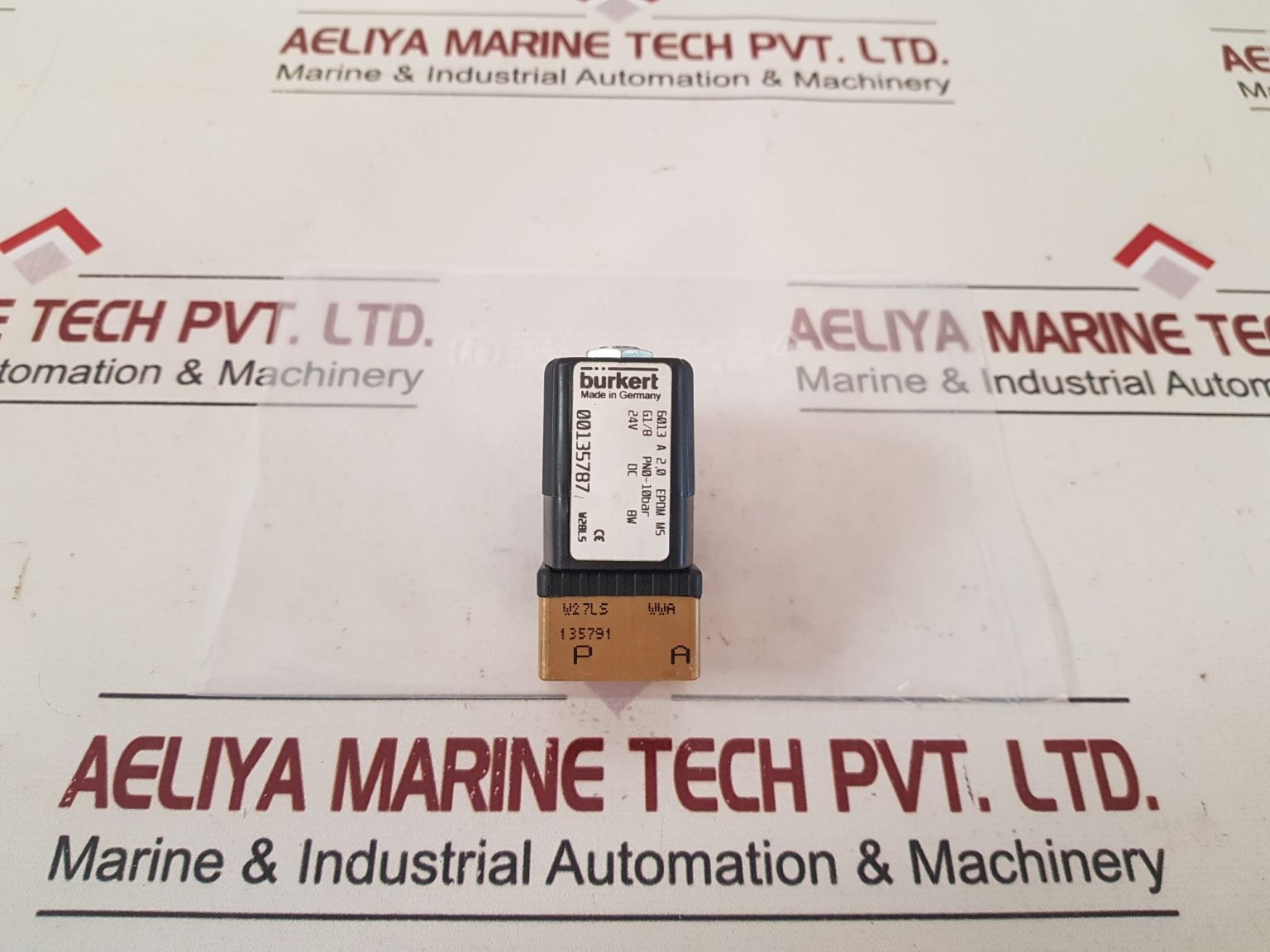 BURKERT 6013 A 2,0 EPDM MS SOLENOID VALVE - Aeliya Marine