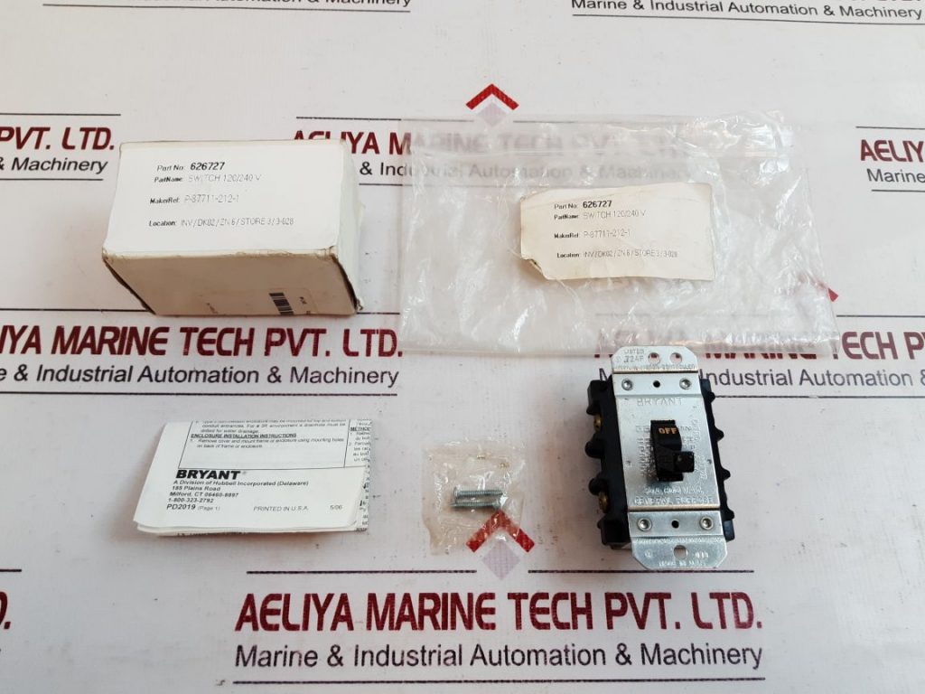 BRYANT 30002D MANUAL MOTOR CONTROLLER 626727 - Aeliya Marine