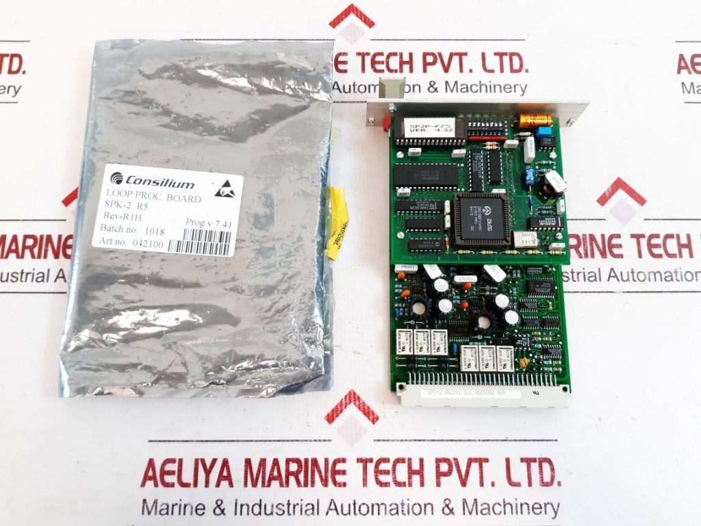 CONSILIUM SPK-2 LOOP PROCESSOR BOARD 042100 - Aeliya Marine