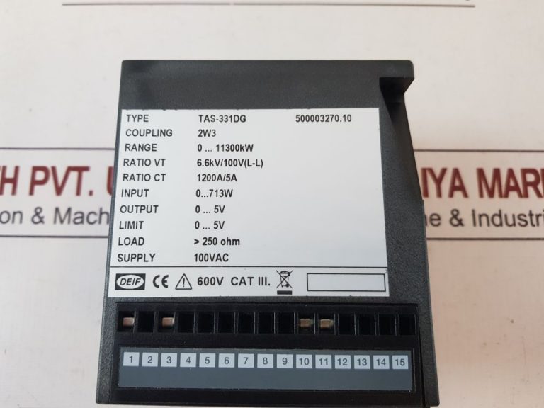 DEIF TAS-331DG ACTIVE POWER TRANSDUCER - Aeliya Marine Tech